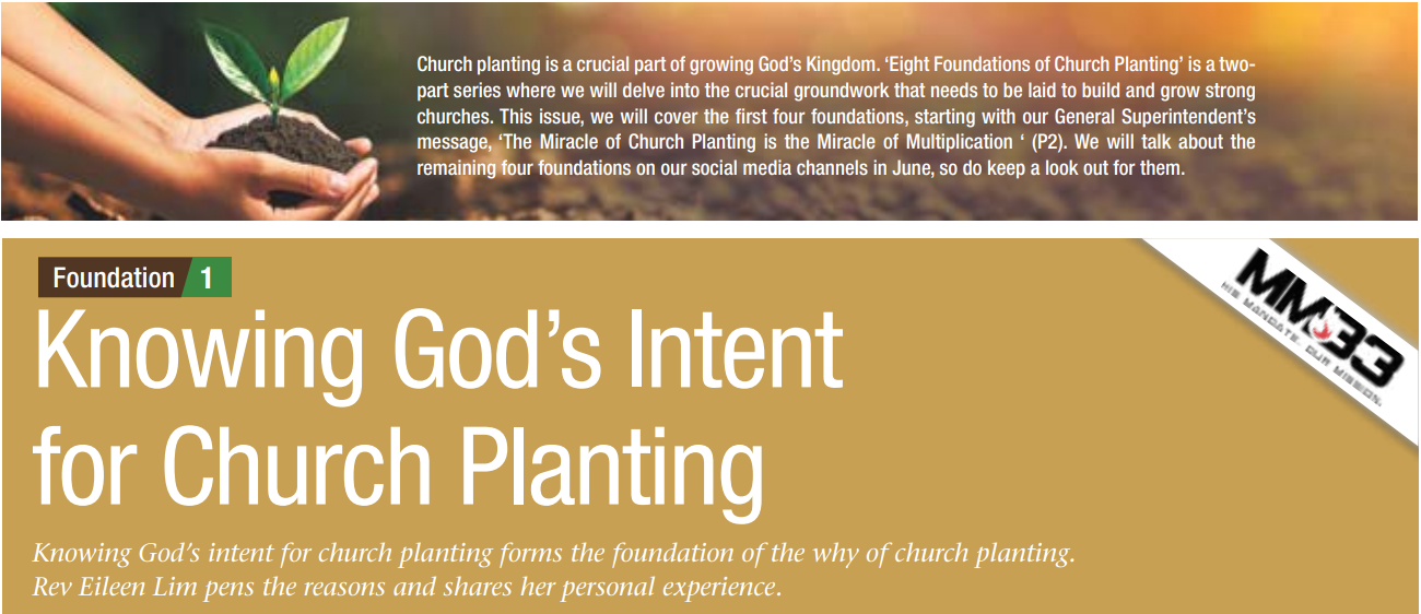 Knowing God’s Intent for Church Planting – Thrive Church